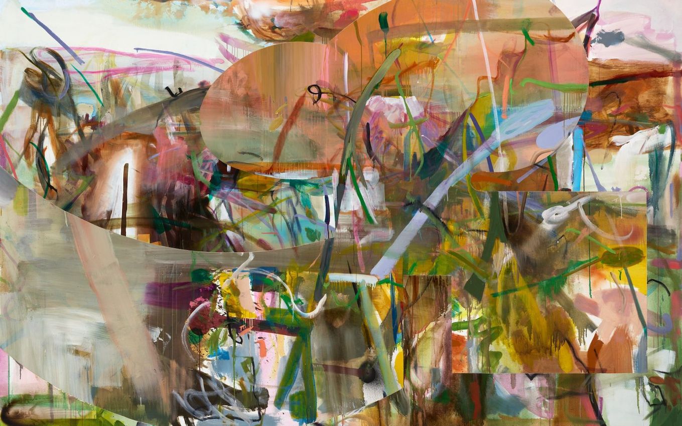 'the ömen: Albert Oehlen paintings and Paul McCarthy sculptures' at ...